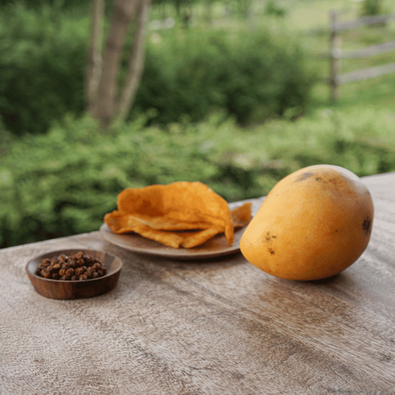 Mangue séchée au poivre de Kampot rouge - La Plantation