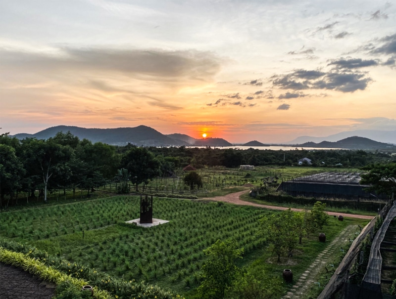 Notre ferme - Kampot - La Plantation